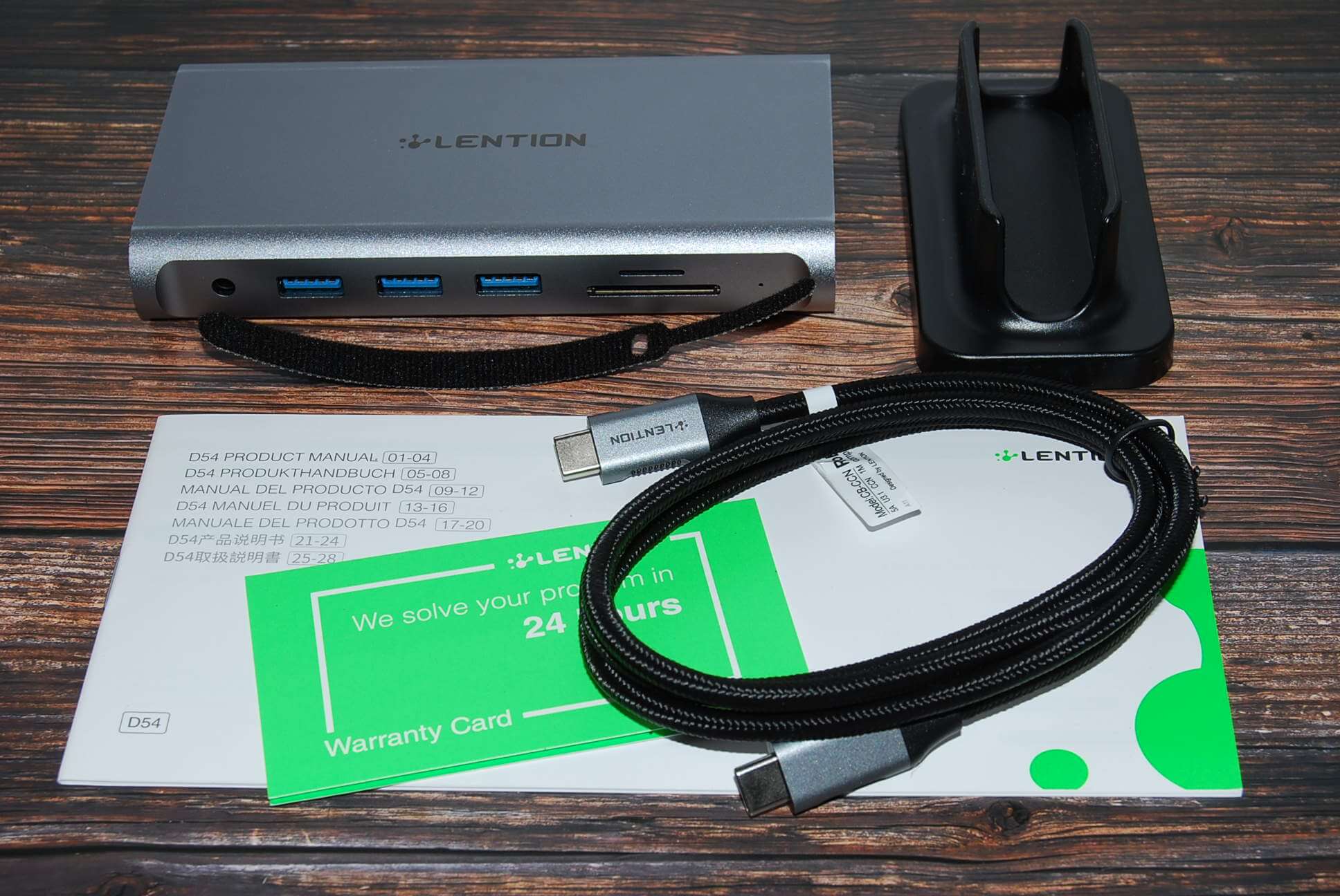 LENTION CB-D54レビュー| MacBookを快適にする11in1ドッキングステーション | matublog